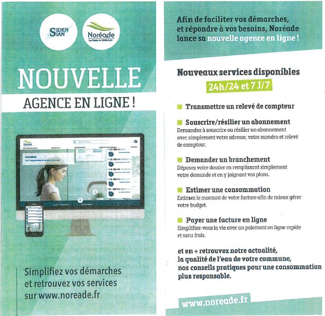 INFO NOREADE | Site de la commune de Millonfosse